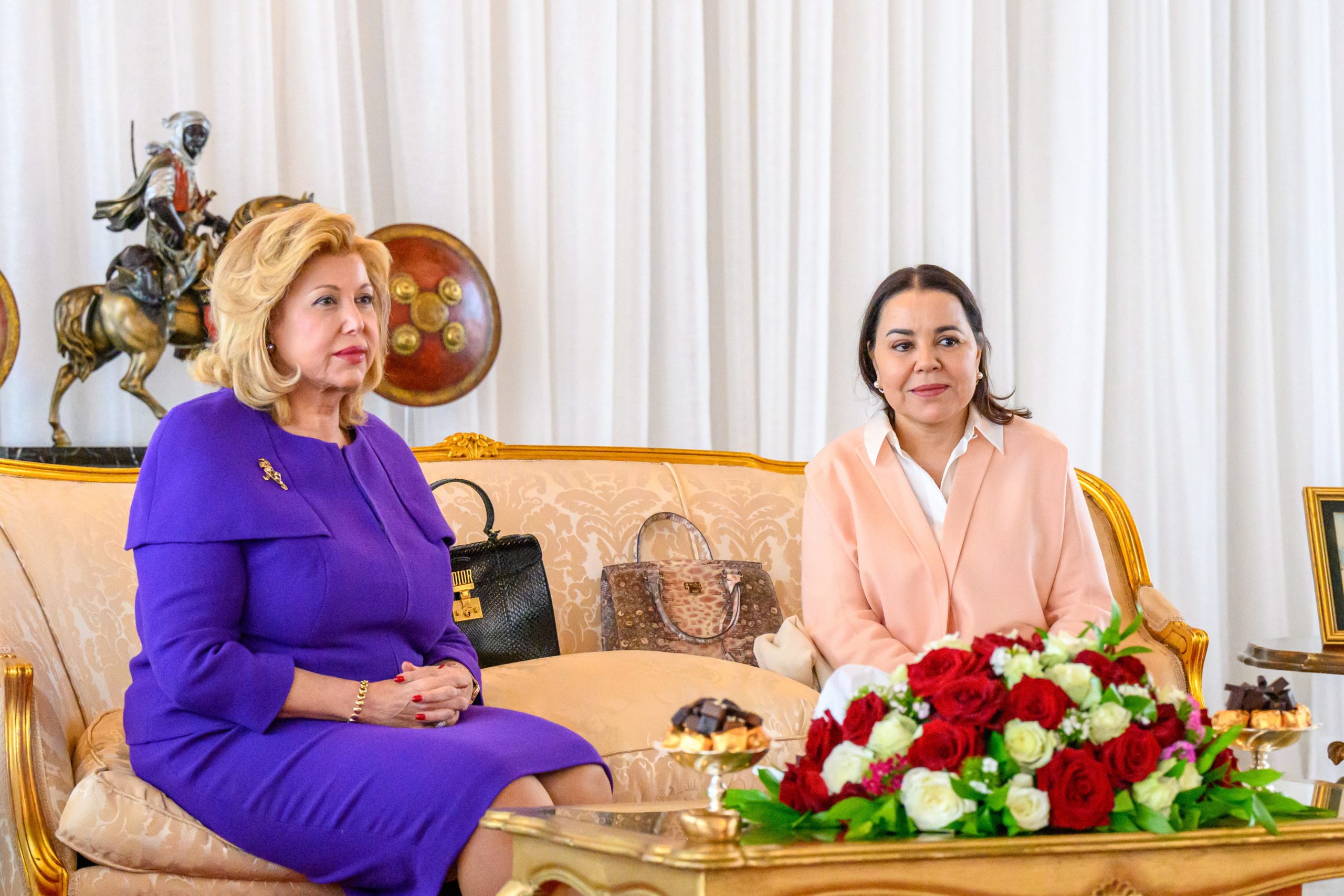 HRH Princess Lalla Asmae, First Lady of Côte d'Ivoire Inaugurate in ...